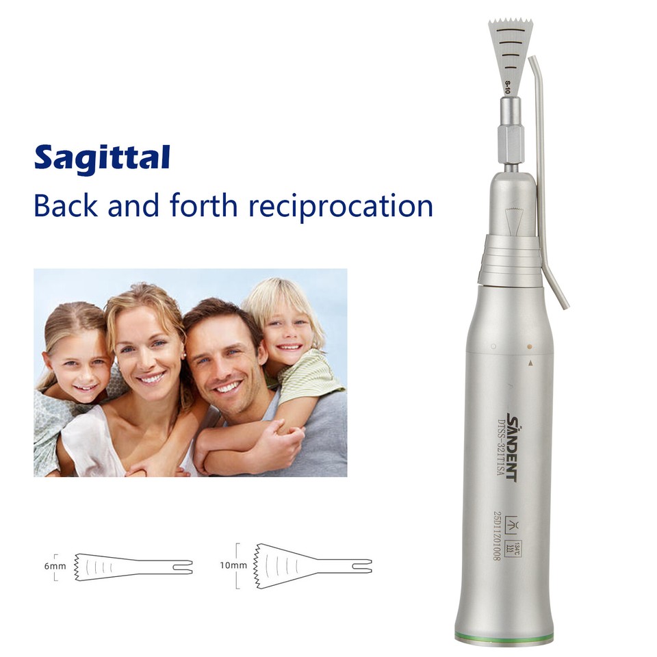 Dental Micro Saw Surgical Handpiece Reciprocating Bone Cutting&Wrench ...