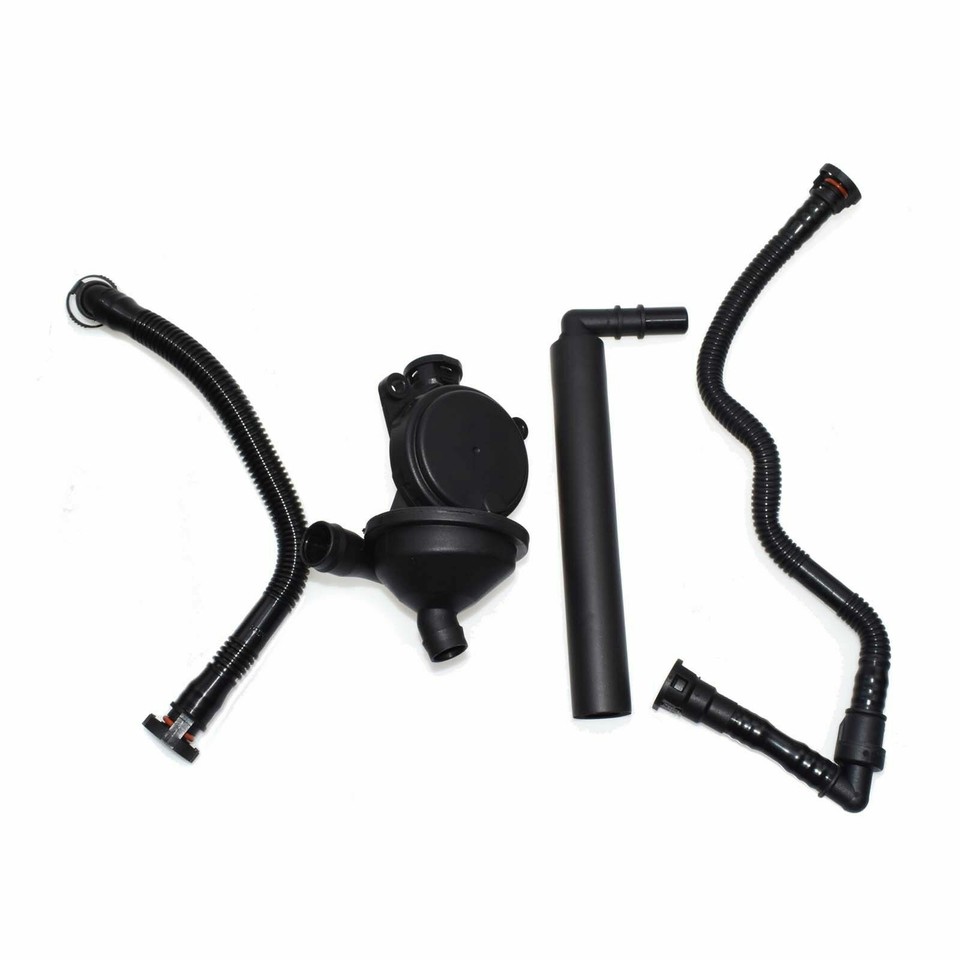 Crankcase Breather Vent PCV Valve & Hose For BMW E46 E90 E91 E81 E83 X3 ...