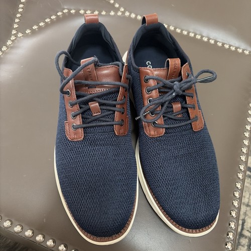 Cole Haan Grand 360 Sz 9.5 Mens Sneakers tennis shoe Navy and Brown ...