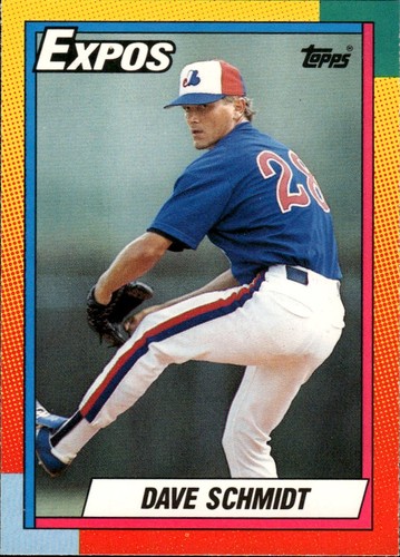 1990 Topps Traded #112T Dave Schmidt Montreal Expos | eBay