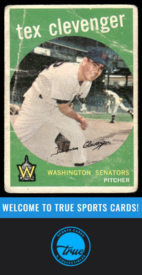 1959 Topps #298 Tex Clevenger | eBay