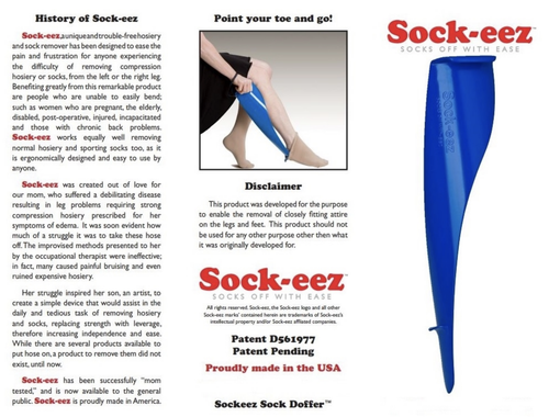 Sock-eez Compression Sock Removal Aid | eBay
