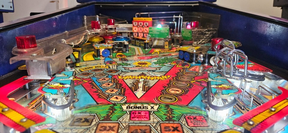 EARTHSHAKER Pinball Machine - Williams 1989 - 2442 | eBay