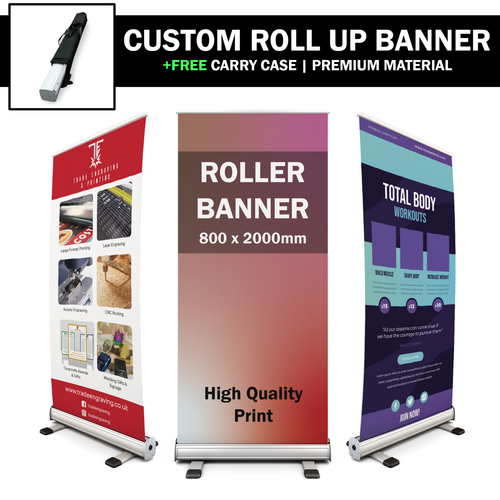 Pop Up Roller Banner Printed Any Artwork for Exhibition Stand Pull Up ...