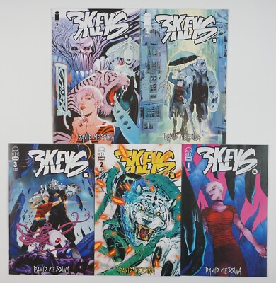 3Keys #1-5 VF/NM complete series Image Comics David Messina - all B variants | eBay