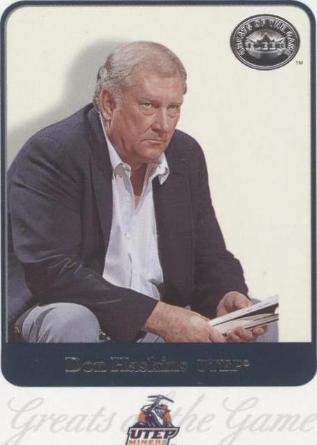 2001 Fleer Greats of the Game - Don Haskins #23 (RC) for sale online | eBay