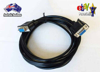 3m DB9 Female to DB9 Female Console Cable For HP zl Switches, 8 ...