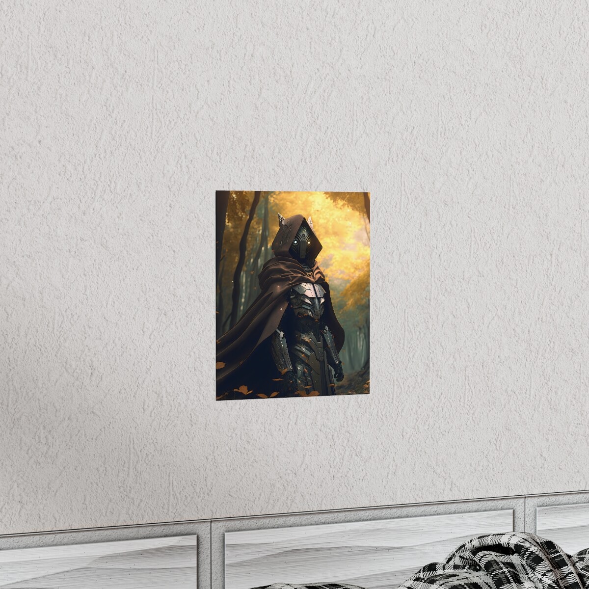 Ai Generated Art - Humanoid robot in cloak, 8k, HD, ultra high quality ...