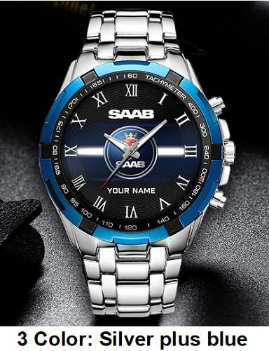 Customize Watch, Saab Car owners, High Quality, Japan Quartz Movement ...