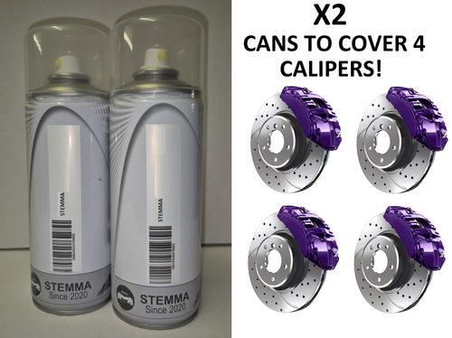 CADBURY PURPLE BRAKE CALIPER PAINT HIGH TEMPERATURE STEMMA® X2 | eBay UK