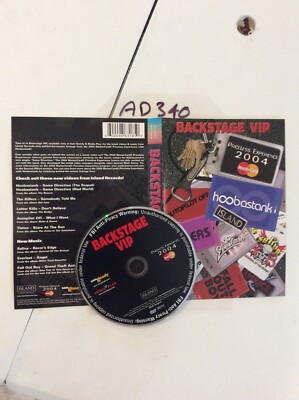 Backstage VIP - Priceless Experience 2004 Hoobastank No Case No ...