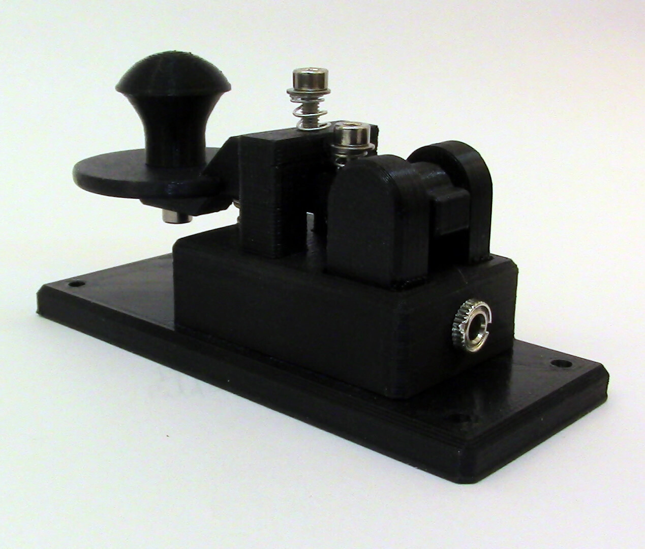 Lightweight Micro Morse Code Key With Navy Knob. | eBay