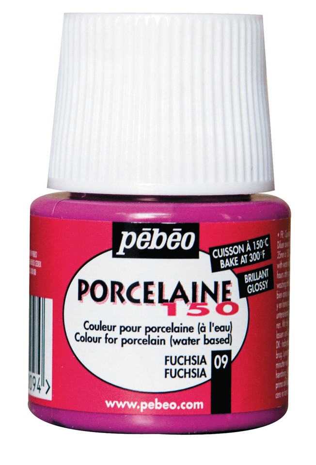 Pebeo PORCELAINE 150 Permanent Porcelain Ceramic China Paint 45ml | eBay UK