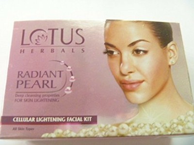 1 Pack Lotus Herbal Radiant Pearl Cellular Lightening Facial kit FREE ...