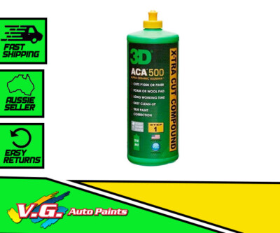 3D ACA 500 X-Tra Cut Compound 946ml | eBay