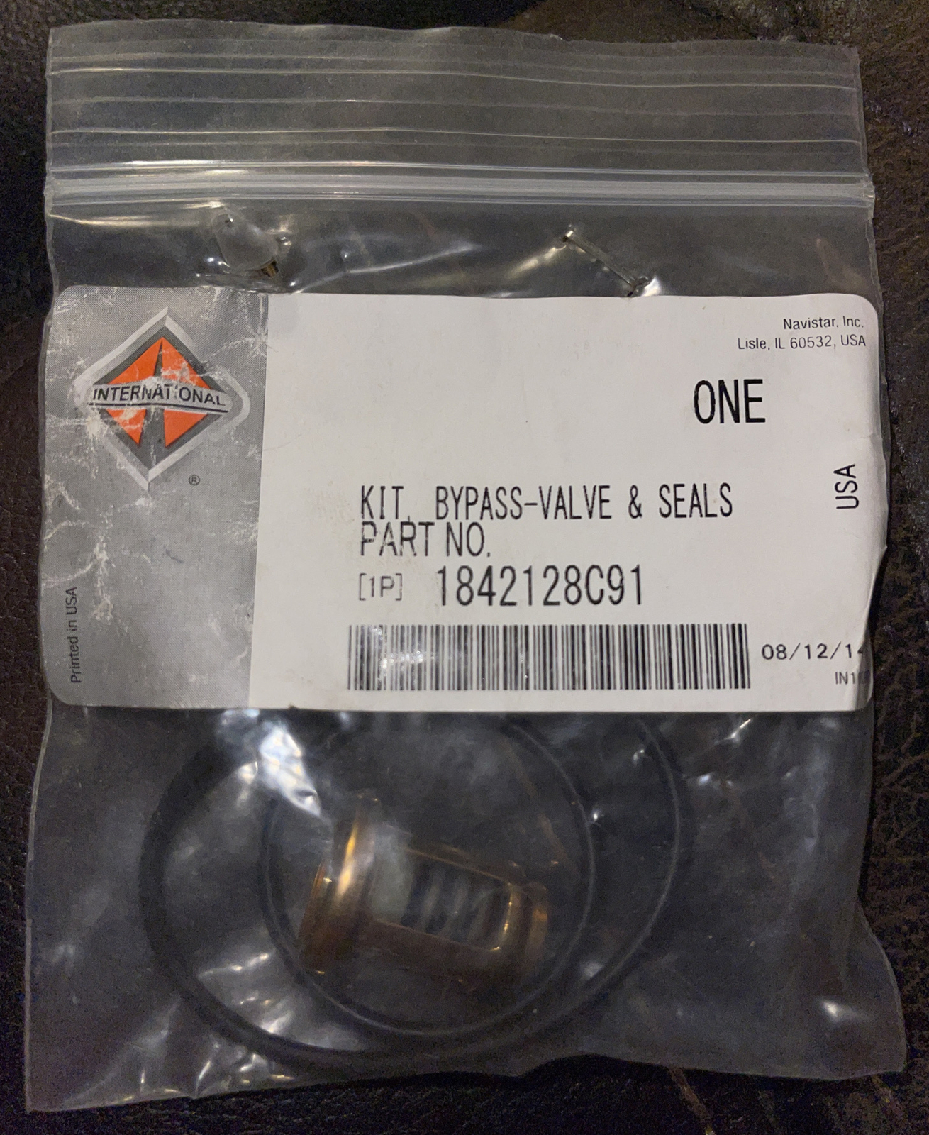 International Kit Bypass-valve & Seals 1842128C91 for sale online | eBay