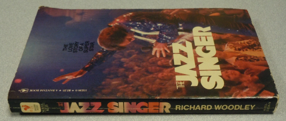 THE JAZZ SINGLER 1980 Paperback Book Richard Woodley Movie Tie-In Neil ...
