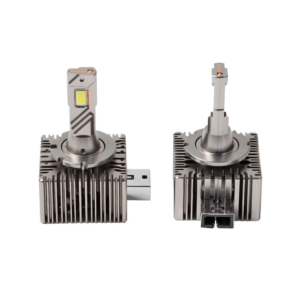 D1S D1R 10000K LED Headlight High Low Beam Bulbs 3300000LM White Super ...