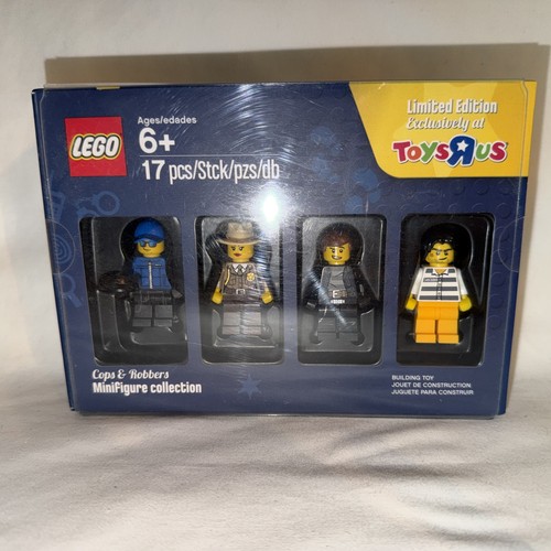 Lego cops and robbers minifigure set of 4 toys r us exclusive new in ...