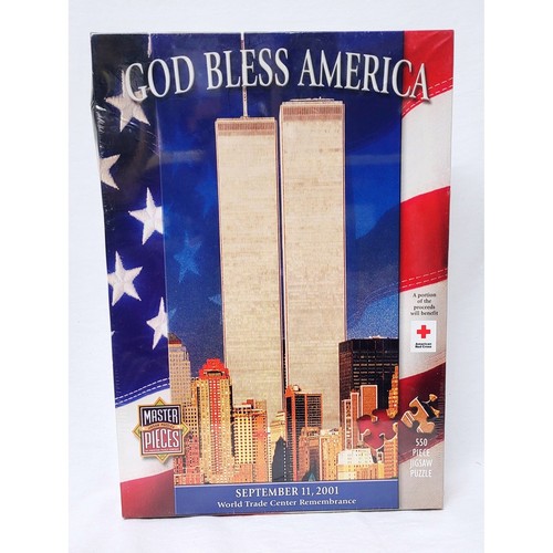 NWT Puzzle: God Bless America September 11, 2001 - Size 18 x 24 | eBay