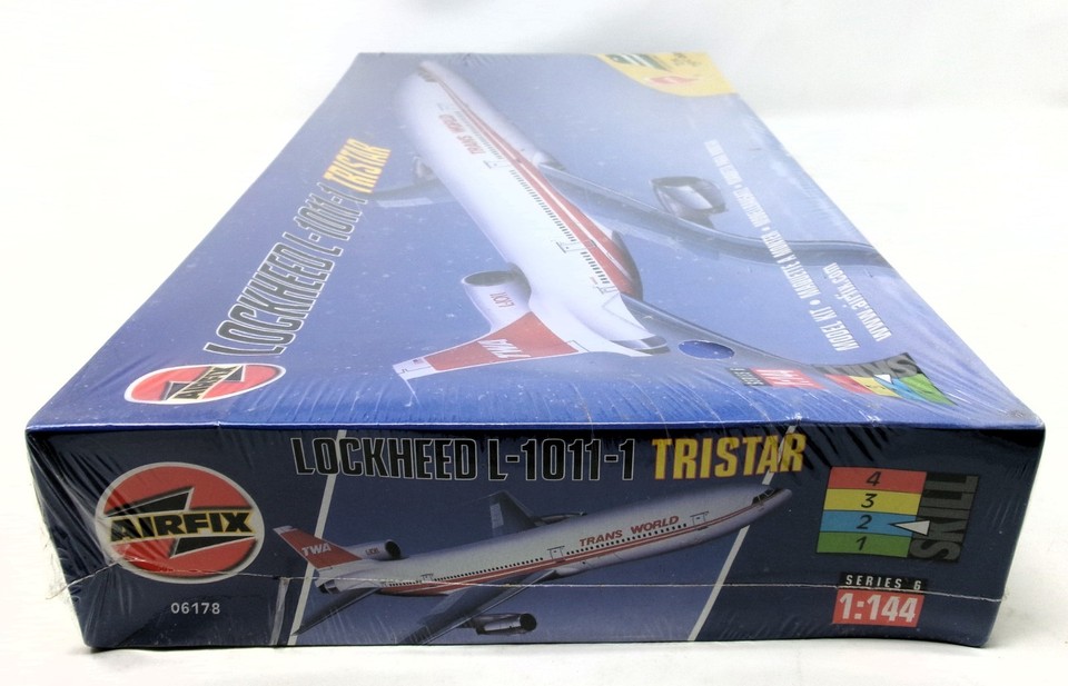 Airfix 06178 Lockheed L-1011-1 Tristar Airplane Model Kit 1/144 SEALED ...