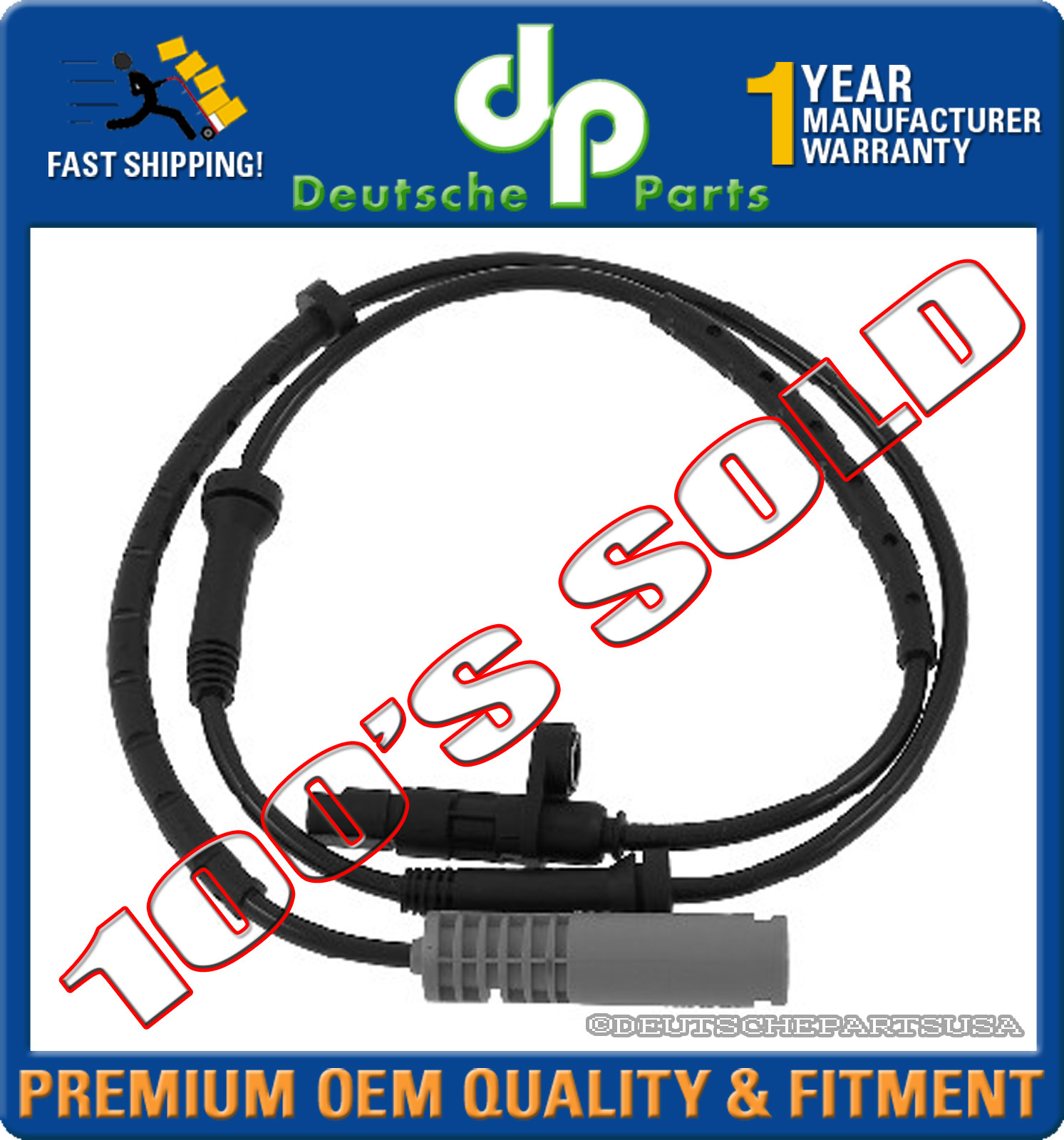 REAR AXLE LEFT OR RIGHT WHEEL ABS SPEED SENSOR SENSORS for BMW E39 ...