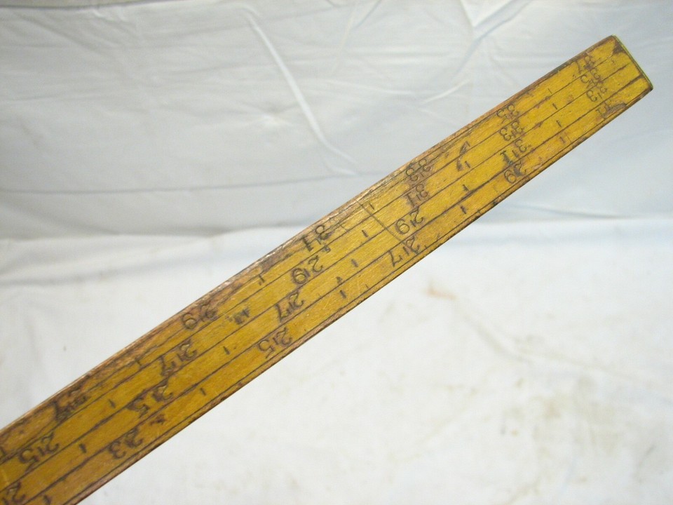 Wood Lumber Logging Rule Rule Tool Board Feet 24" Yard Measure Stick ...