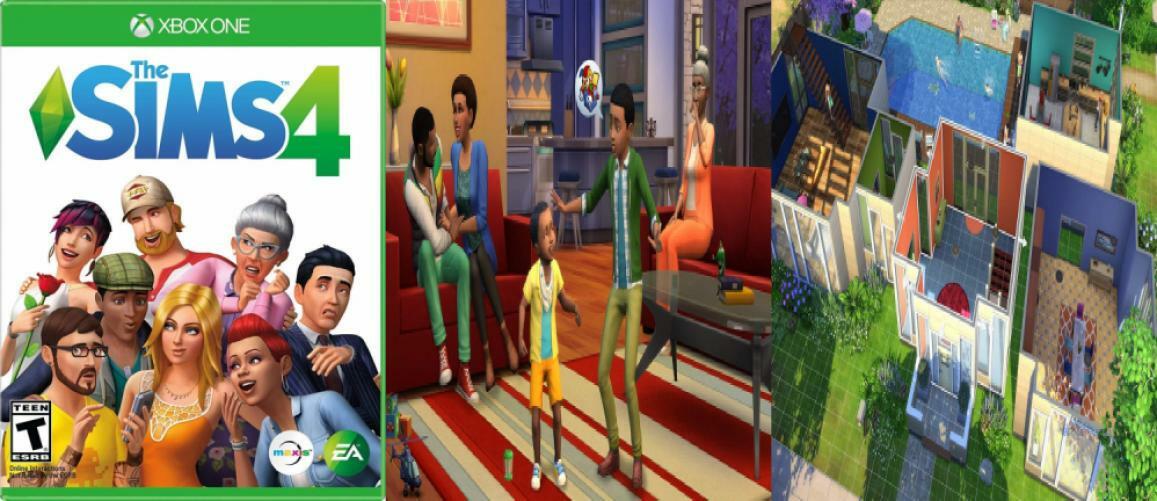 The Sims 4 Electronic Arts Xbox One 014633738155 The Sims 4 Standard