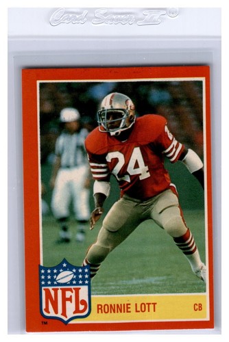 1985 TOPPS NFL Star Set #5 Ronnie Lott - San Francisco 49ers | eBay