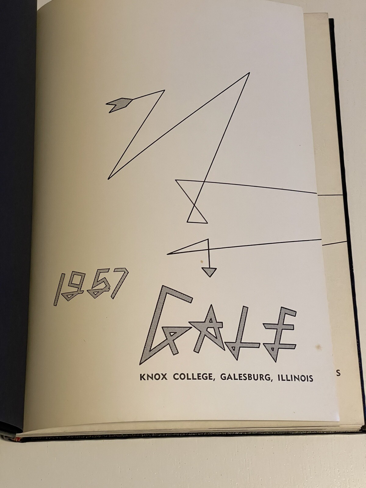 1957 “Gale" - Knox College Yearbook - Galesburg, Illinois No Writing ...