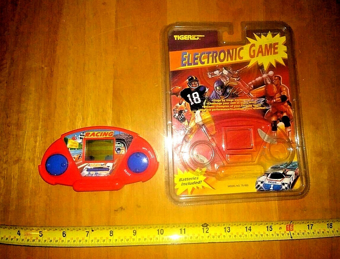 Vintage Electronic Racing Game Made By Tiger Games With Original ...