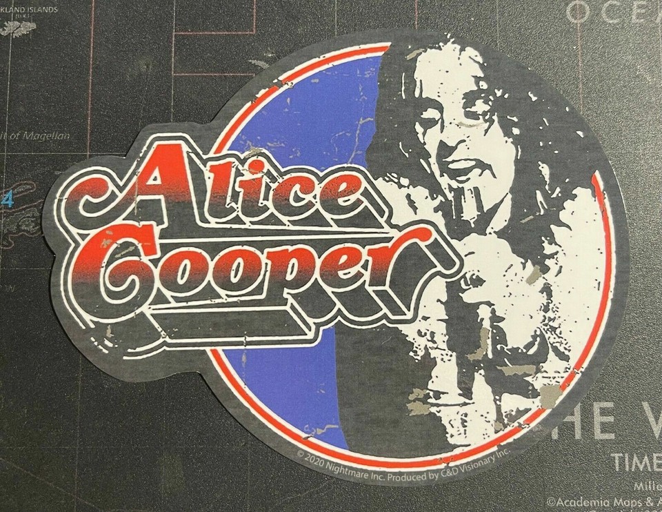 Alice Cooper Sticker A005S | eBay