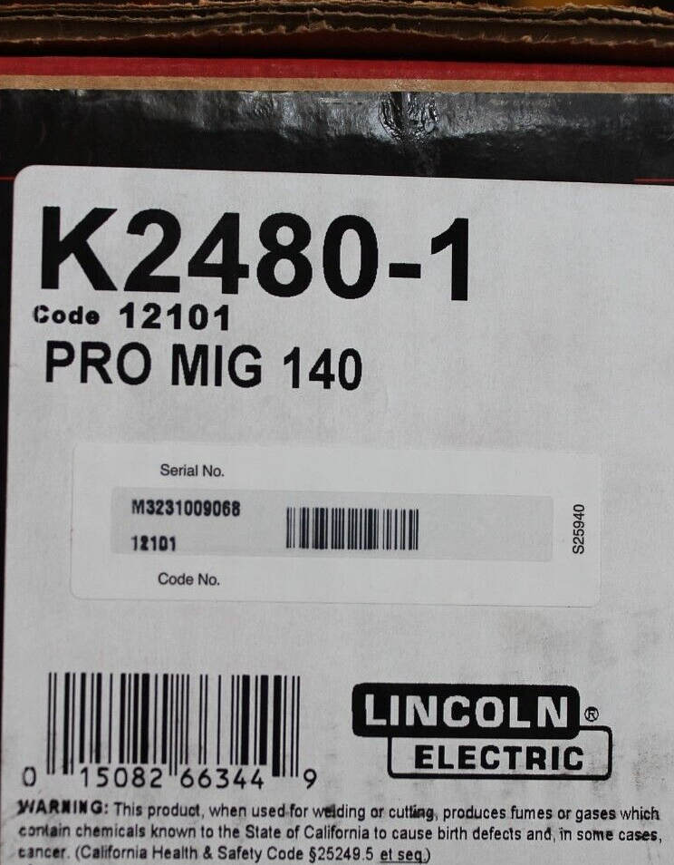 Lincoln Electric Pro-MIG 140 Wire Feed Welder for sale online | eBay