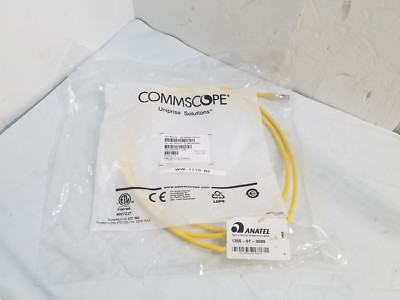 New Commscope Cat6 Patch Cord Snaglass UC1BBB2-09F007, UNC6-YL-7F | eBay