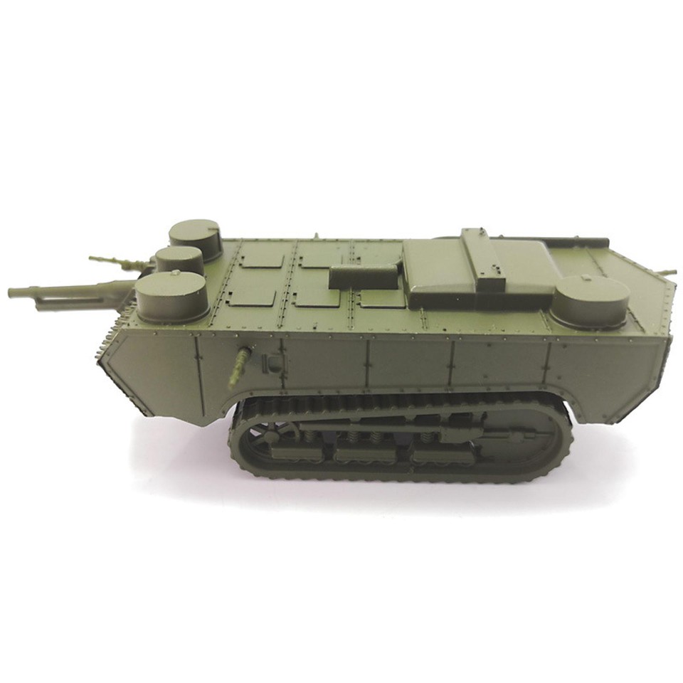 1/100 WWI Giant Mark Type French St. Chaumont Early Tank Model Military ...