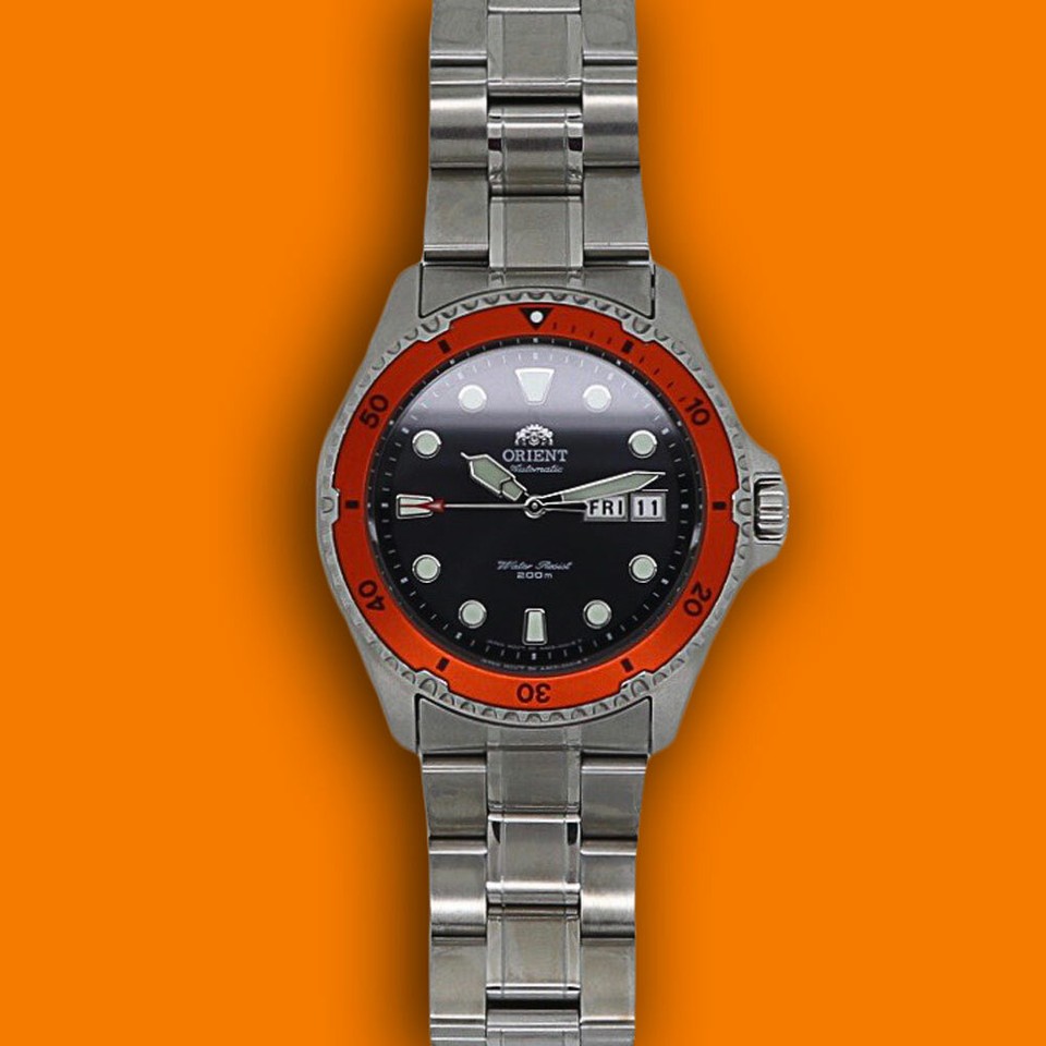 Diver Watch Bezel Insert Made for Orient Mako II and Ray II FAA Series ...