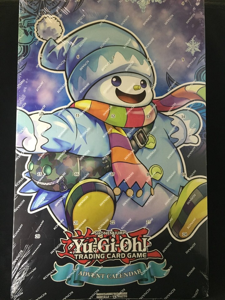 Yugioh 2018 ADVENT CALENDAR COLLECTORS BOX SET (24 HOLO FOIL CARDS ...