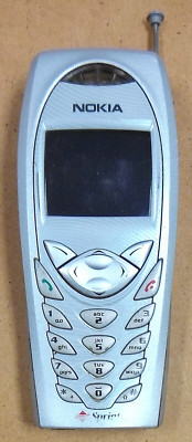 Nokia 3588 I / 3588i - Silver ( Sprint ) Rare Cellular Candybar Phone ...