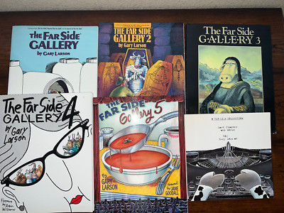 FAR SIDE COMPLETE COLLECTION- All 15 Books/Anthologies- Excellent Shape ...