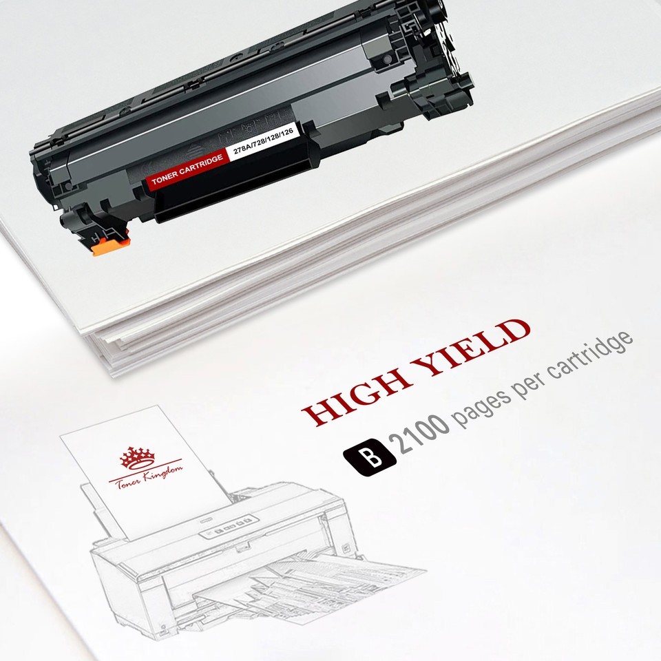 2 x Toner Cartridge For Canon 128 Imageclass MF4580dn MF4880dw MF4890dw ...
