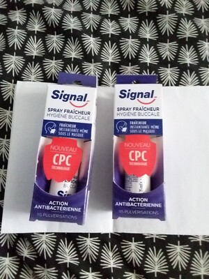 Signal - Spray Fraîcheur Hygiène Buccale - lot de 2 | eBay