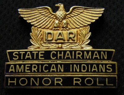 VTG DAR DAUGHTERS OF THE AMERICAN REVOLUTION STATE CHAIRMAN AMERICAN ...