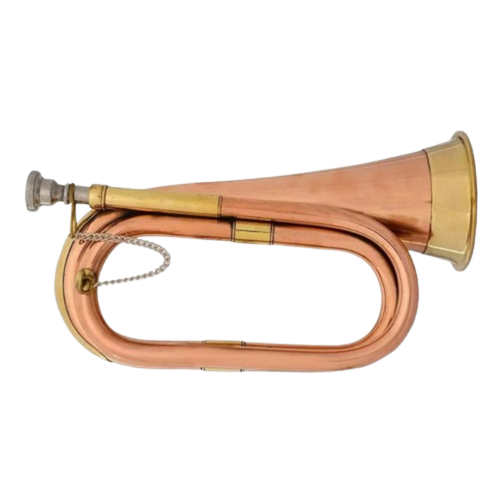 Bugle Copper+Brass Handmade Instrument for Scouts+Army+Students & Gifts ...