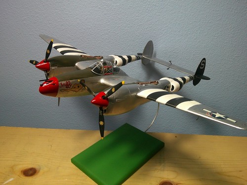 Lockheed P-38 j LIGHTNING scale model | eBay