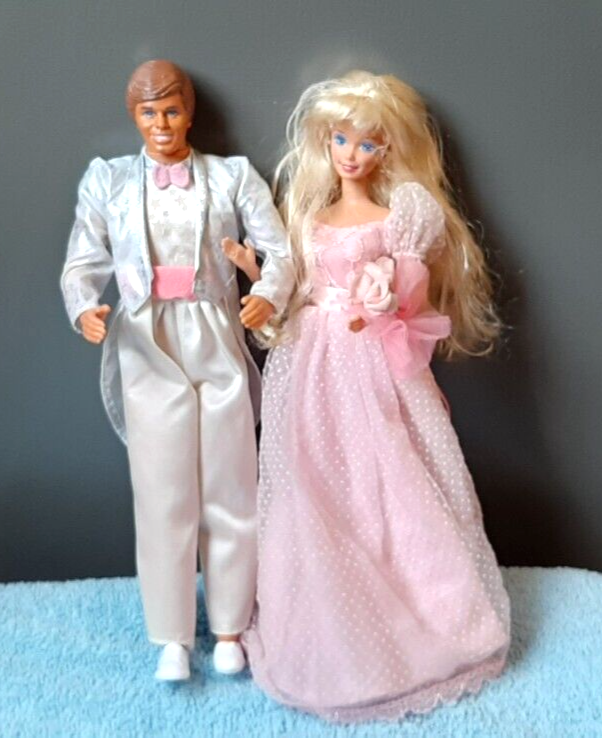 Matell 1966 Barbie 1968 Ken Doll Malaysia AS Prom COUPLE 1968 ...