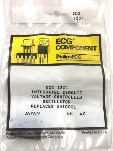 ECG1201, CB Radio VCO Hybrid Module IC ~ 10 Pin SIP (NTE1201, UHIC001 ...