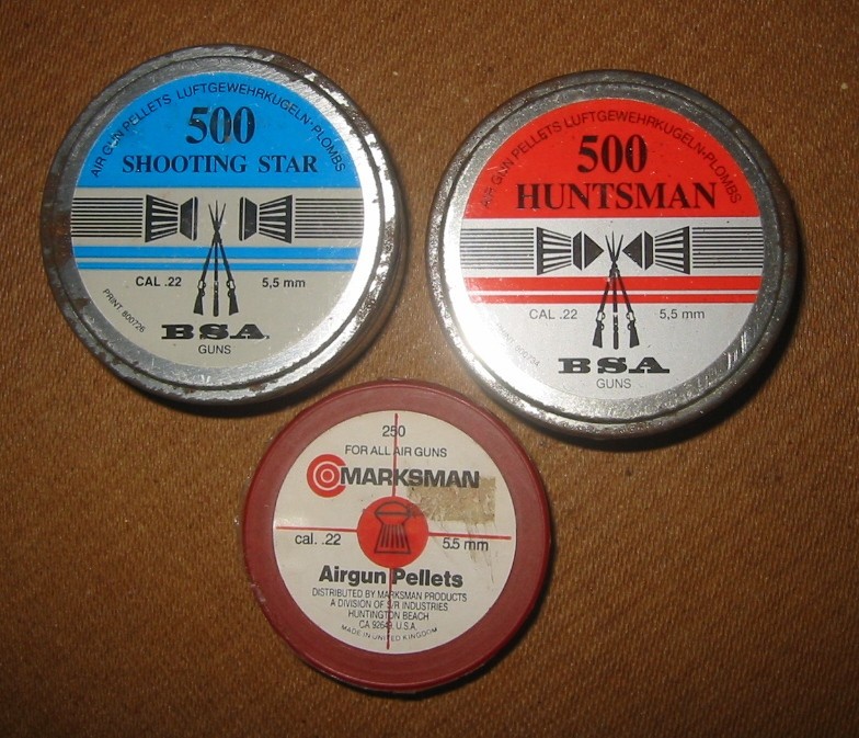 Lot of .22 cal 5,5 mm Air Gun vintage Pellets. | eBay