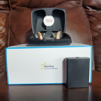 Starkey Muse i1000 Hearing Aids - Left & Right - W/ Case/Battery | eBay
