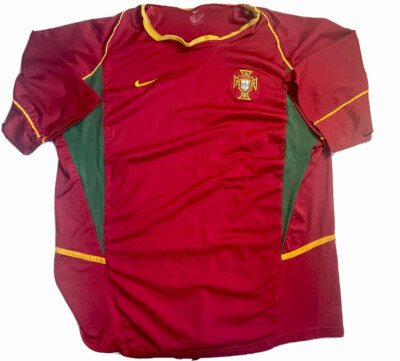 2002-04 Nike FPF Portugal Home Football Shirt SIZE XL (adults) | eBay