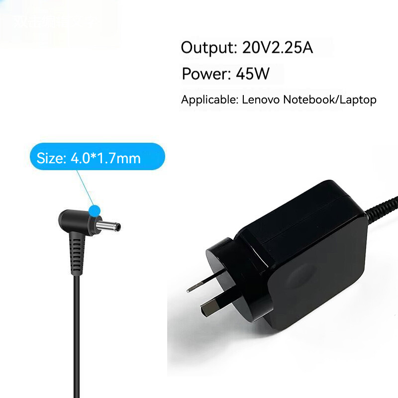 20V 2.25A Laptop Ac Adapter Charger for Lenovo Ideapad 110-15ACL 80TJ ...